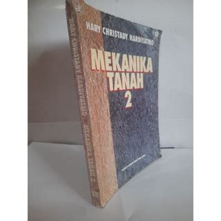 Jual Buku Mekanika Tanah 2 Oleh Hari Christady Hardiyatmo Shopee