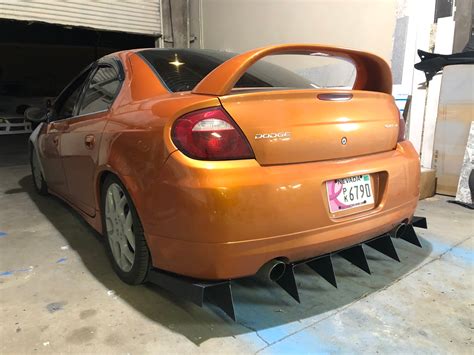 Srt 4 Carbon Fiber Rear Diffuser Exterior Neon Srt 4 53 Off