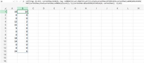 Referring To Previous Rows Only Within Byrow Or Any Other Function Microsoft Community Hub