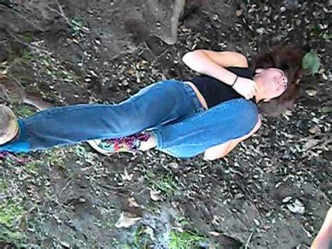 Hanging Upside Down With Rope Tied To Ankle YouTube