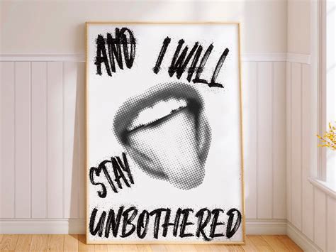 Quirky Set Of 3 Posterstrendy Aesthetic Black And White Postersy2k