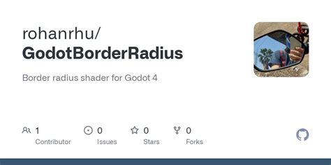 i made a pixel sized border radius shader and tool script r godot