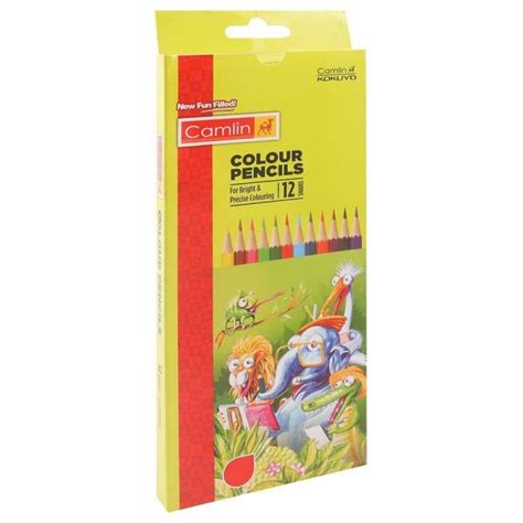 Camlin Full Size Colour Pencils 12 Shades Jiomart