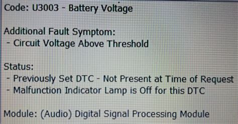 Bms Fault Alternator Sho Forum