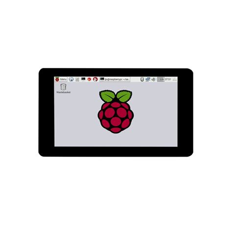 Waveshare 7inch Capacitive Touch Display For Raspberry Pi DSI Interface 800480 Compatible