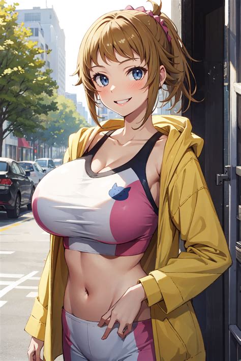 Rule 34 1girls Ai Generated Blue Eyes Breasts Brown Hair Female