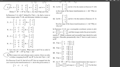 Solved 3 2 11 Let B And Let A Be The Matrix In Chegg Com