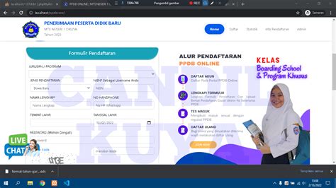 Source Code PPDB Online Terbaru Candil Code