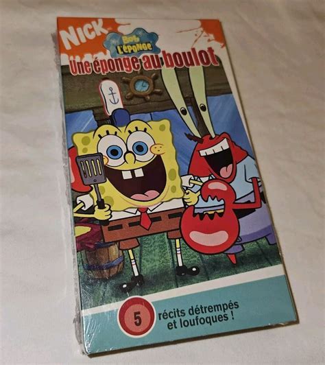 Spongebob Squarepants Sponsvrienden Vhs Spongebob Squarepants
