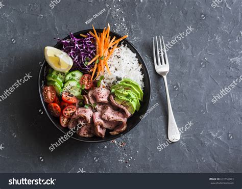 Steak Rice Bowl Images Stock Photos Vectors Shutterstock