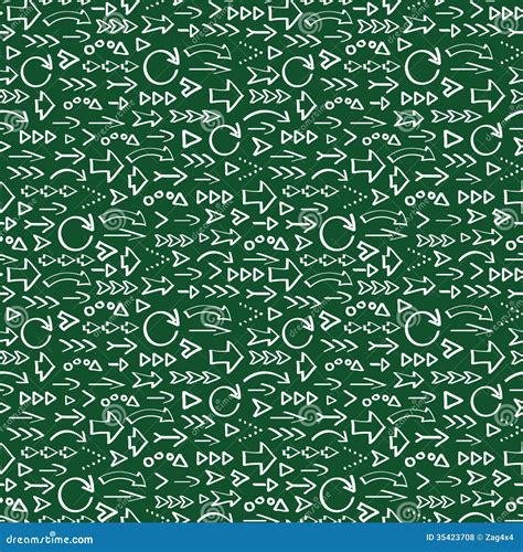 Arrow Seamless Pattern Stock Illustration Illustration Of Doodled