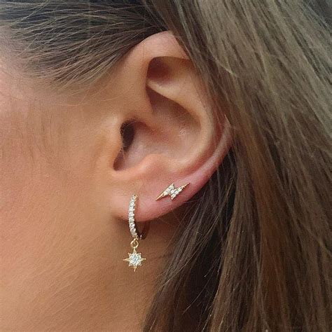 20 Coolest Girl Ear Piercing You Would Like Emerald Sparkles
