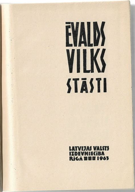 Evalds Vilks Lacis Latvian Literature Ussr Stories Fiction Stasti 1963