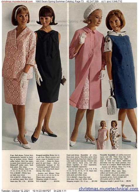 1965 Sears Spring Summer Catalog Page 73 Catalogs And Wishbooks