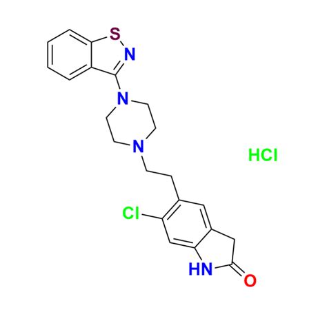Ziprasidone Hcl Cas No 122883 93 6