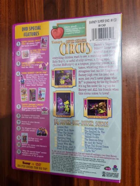 Barneys Super Singing Circus Dvd Region 1 Ntsc £1190 Picclick Uk