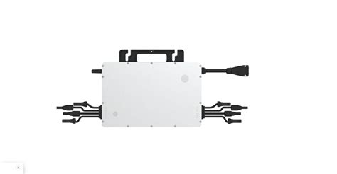 Hoymiles Hms 1600 4t Micro Wechselrichter Für 4 Solarmodule