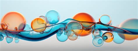 Dreamy Abstract Visualization Of Bubbles Ai Generative Stock Illustration Illustration Of