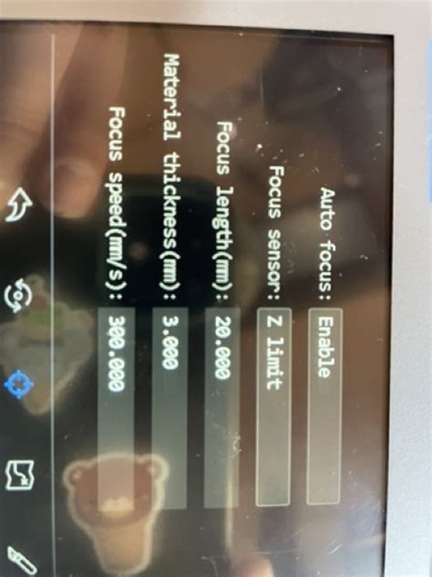 Autofocus Enabled But Not Regisering Ruida Controllers Lightburn