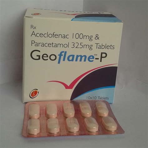 Geoflame P Tablets At Best Price In Delhi Id 1400566 Geomed Healthcare