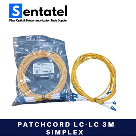 Jual PATCHCORD LC LC 3M SIMPLEX Shopee Indonesia