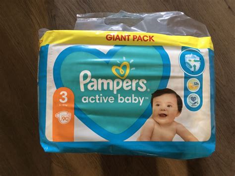 Pampers active baby 3 (Giant pack)
