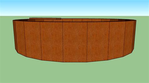 Circular Swimming Pool 3d Model
