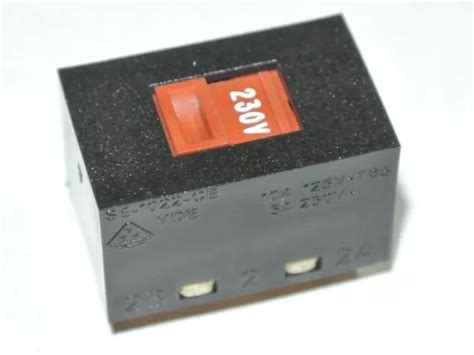Se 1022 Ce Double Pole Line Voltage Selector Switch 18 000 0022 Itw [qty 1pcs] £1 59 Picclick Uk