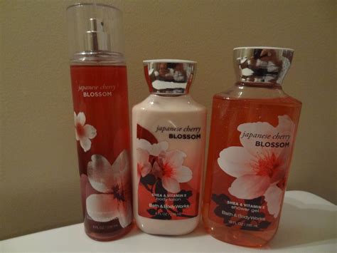 BATH BODY WORKS SET OF JAPANESE CHERRY BLOSSOM BRAND NEW LOTION MIST GEL Fragrances