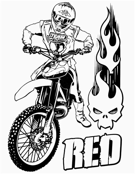 Hot Wheels Coloring Pages Printable