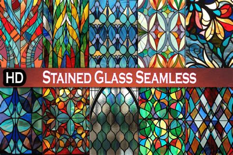 Stained Glass Seamless Pattern Graphic By Pro Designer Team · Creative