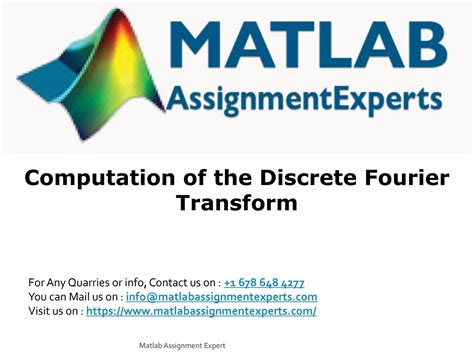 Fourier Transform Assignment Help By Matlab Assignment Experts Issuu