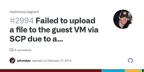 failed to upload a file to the guest vm via scp due to a permissions