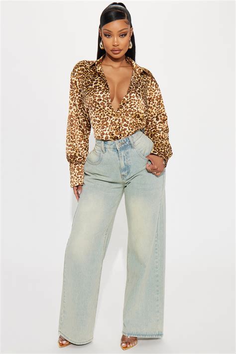 On The Prowl Leopard Shirt Leopard Fashion Nova Shirts And Blouses