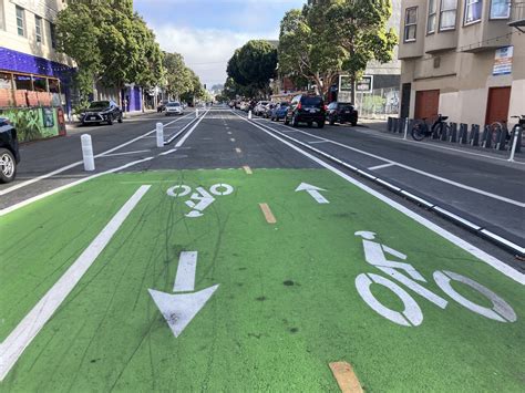 Valencia Center Bike Lane To Move Curbside