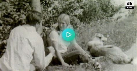 A Sweet Danish Girl Walking All By Her Lonesome In 1969 Album On