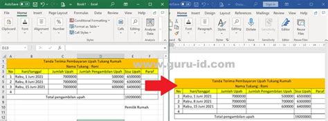 Cara Mengambil Data Dari Excel Ke Word Serta Memasukkan Tabel Excel Tanpa Terpotong