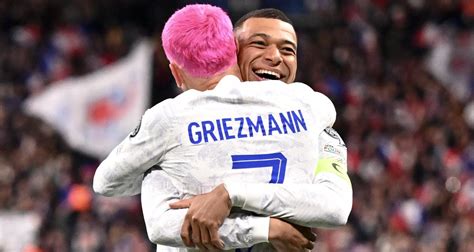 Équipe de France Kylian Mbappé égale Thierry Henry et met la pression sur Antoine Griezmann