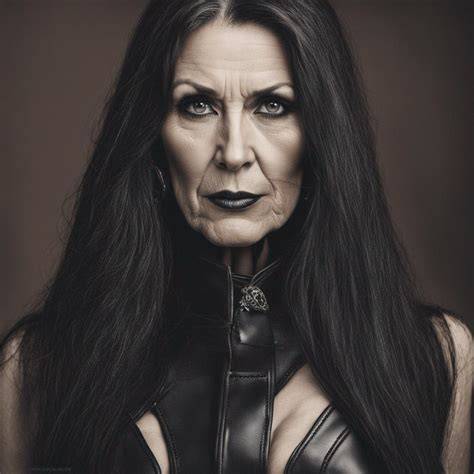 Portrait Of An Older Leather Domina By Marwit68 On Deviantart