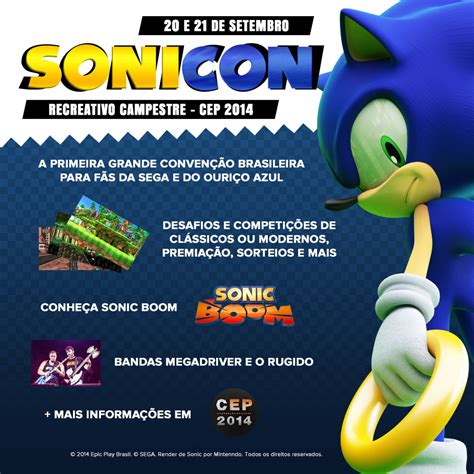 Sonic Con Convenção De Fãs Do Sonic Do Brasil Power Sonic