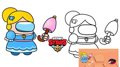 브롤스타즈 파이퍼어몽어스 그리기 애니메이션 How To Draw Piper Drawing Piper Youtube
