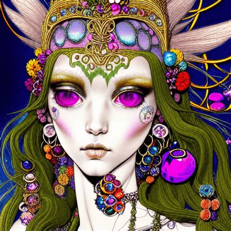 Hippie Dollpunk Female Dnd Character Graphic · Creative Fabrica