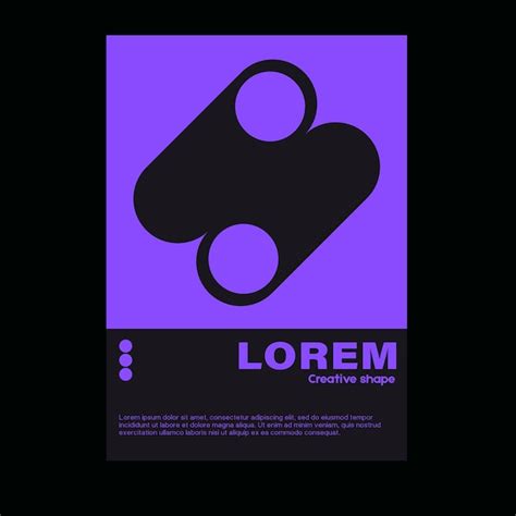 Premium Vector Meta Modern Aesthetics Of Swiss Design Poster Layout