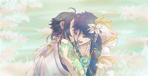 Xiao X Venti Fanart Genshin Impact Hoyolab