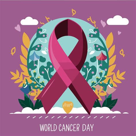 Premium Vector World Cancer Day Vector Illustration