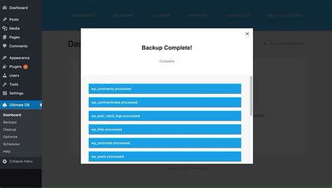 Ultimate Db Manager Wp Database Backup Optimize Pineapple Plugins