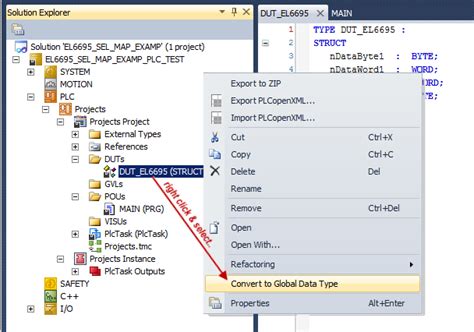 Selective PDO Mapping