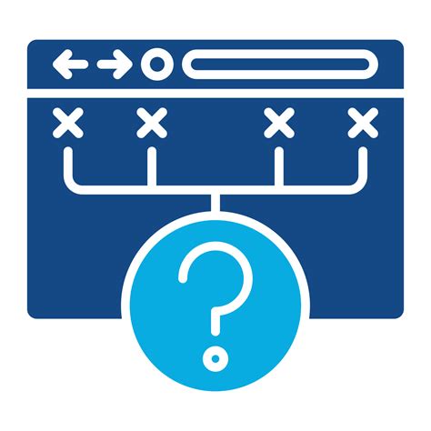 Decision Making Process Glyph Two Color Icon 17619091 Vector Art At