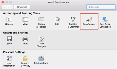 Turn On Autocorrect In Word Mertqwords