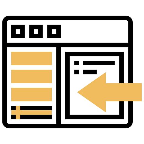 Sidebar Free Interface Icons